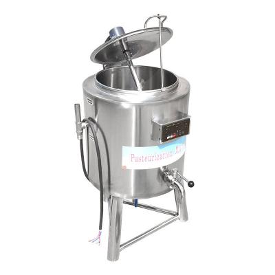 China Small Milk Pasteurizer Machine Juice Milk Pasturizer Tank Fruit Yoghurt Pasteurization Machine for sale