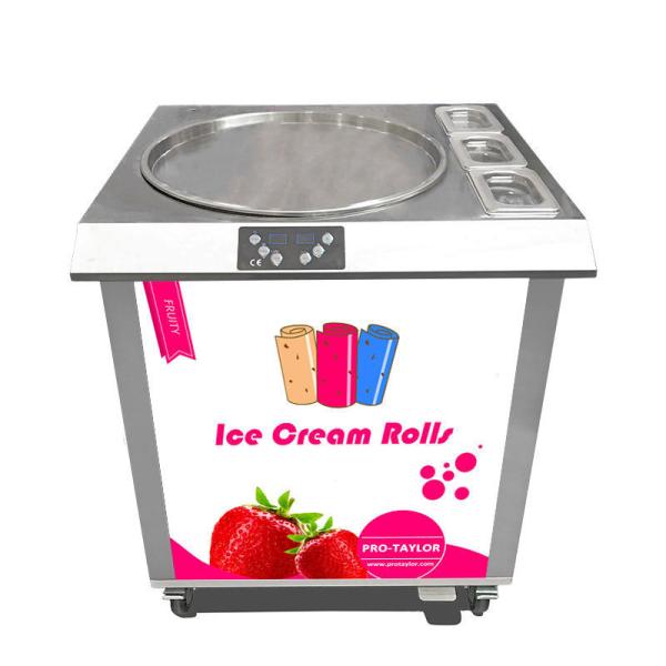 Quality Professional Manufacture Flat Bottom Ice Cream Egg Rolls Instant Egg Rolls Make for sale