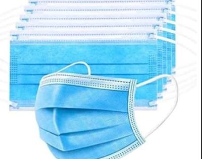 Cina Maschera medica eliminabile senza polvere non tessuta 3ply in vendita