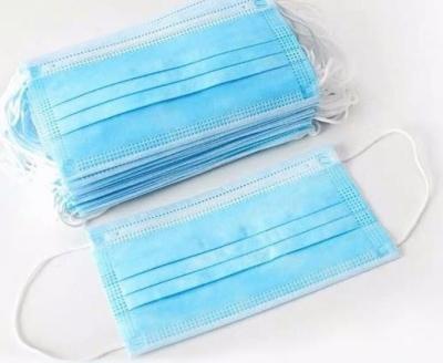 China Chirurgische Masker voor éénmalig gebruik van 3 Vouw het Elastische Earloop Te koop