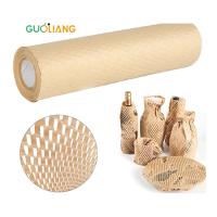 Quality Recyclable Custom Size Honeycomb Packaging Paper Black Honeycomb Cushion Paper for sale