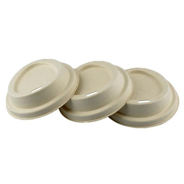 Quality 250ml Disposable Bagasse Cup and Lids Custom 80mm Paper Tea Cup with Lid Sale Product Category Bottle Caps & Closures for sale
