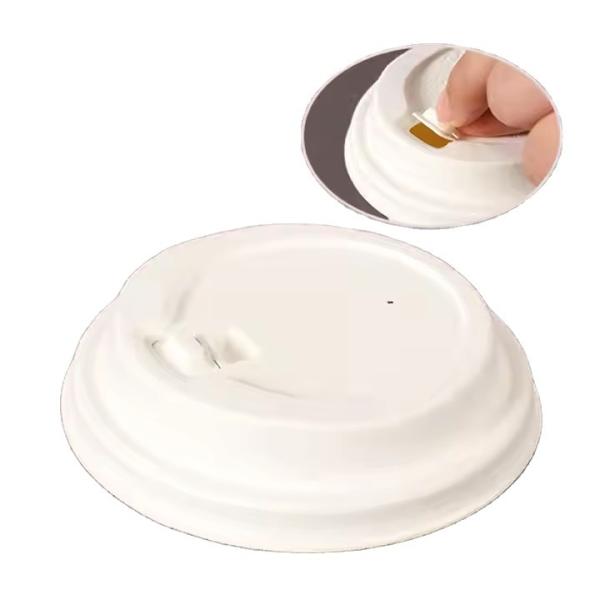 Quality Custom Style Disposable Paper Cup Lid Cover Seal Coffee and Tea Cup for sale