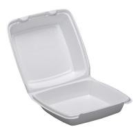 Quality Multisize Disposable Plastic Foam Food Container 8 Inch 9 Inch Fast Food Take for sale