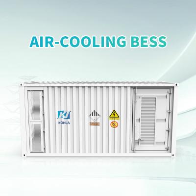 China KonJa Air Cooling ESS 40FT 2.58MWh 768Vdc Bateria de ciclo profundo Sistema de armazenamento de energia Bateria de recipiente 400Vac for sale