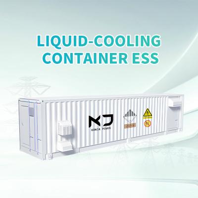 Vloeistofgekoelde 40HC Container Batterijopslag 7,53 MWh 1000V Gecontaineriseerde BESS