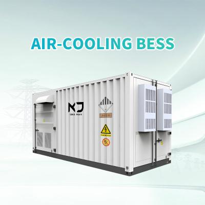 China Luchtkoeling 20FT 768Vdc 1,29MWh Batterij-energieopslagsysteem 400Vac BESS in containers Te koop