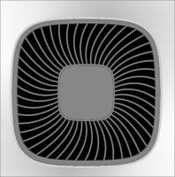 China Optional Ionizer Function Portable Air Purifier , Real H13 Hepa Filter for sale