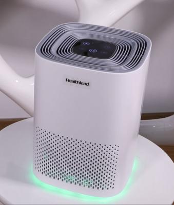 Cina Indichi purificatore da tavolino 120m3/H dell'aria dello scrittorio del purificatore EPI131C dell'aria di Hepa dell'ABS di qualità dell'aria il piccolo in vendita