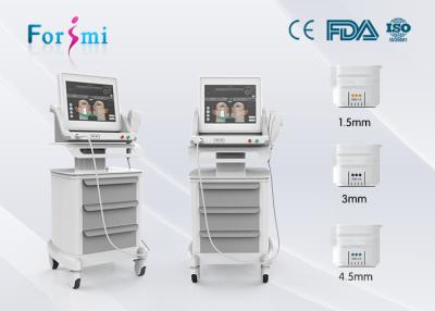 China Hifu wrinkle removal and skin  tightening machine with input power 300W for sale