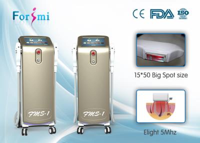 China Professional SHR hair removal and skin rejuventaion machine with 3000W input power for sale