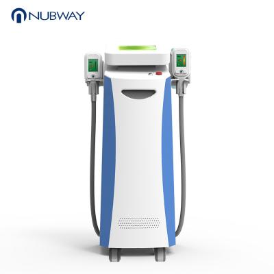 China Massage machine, 2 Handles Lipo Cryo Cryotherapy Fat Freezing Cryolipolysis Machine for sale