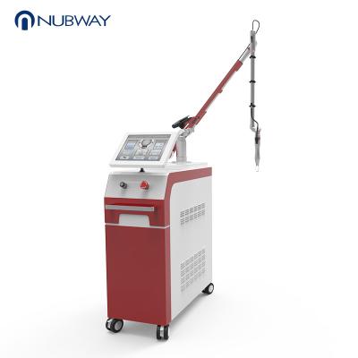 China 2019 Nubway 10.4 inch rotatable touch screen Professional 1064nm 532nm tattoo removal nd yag laser machine for sale