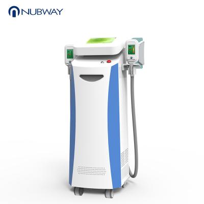 China Nubway best professional best selling 2 handpieces Cryo cryolipolysis italy body fat freezing burning slimming machine for sale