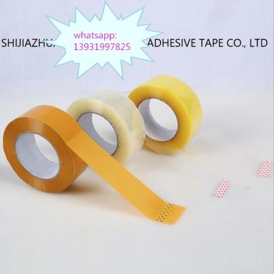 China China Customize Thickness 48mm width Strong Adhesive carton BOPP Packing Tape for sale