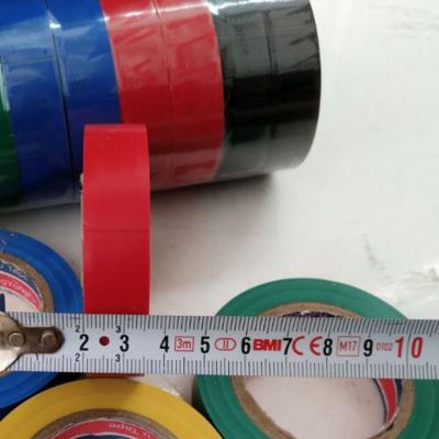 China 0.13mm *19mm*7m China factory pvc Insulation tape Pvc Electrical Tape for sale