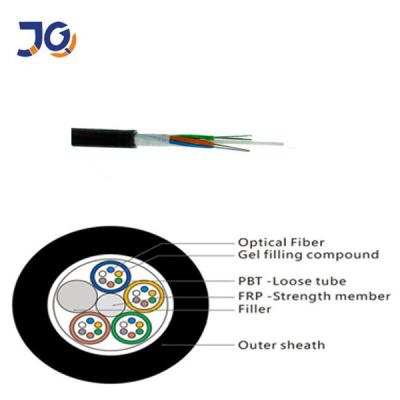 China Outdoor 144 Core Fiber Optic Cable GYFTY GYTY Multi Mode Loose Tube Telecom Cable zu verkaufen