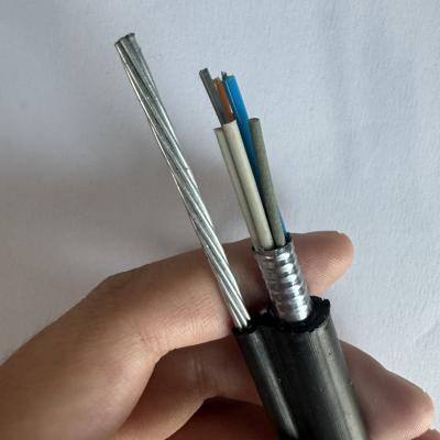 China Gytc8s Aerial Self-supporting Figure 8 Structure Gytc8s 12 24 48 96 144 288 Core G652d  Fiber Optic Cable for sale