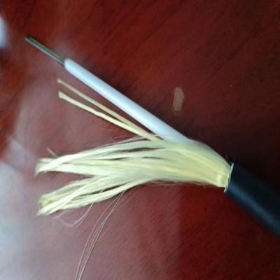 China 4 8 12 Core GYFXTH Unitube Glass Yarn Aramid yarn Non Metallic Optical Fiber Cable JET fibre optic cables for sale