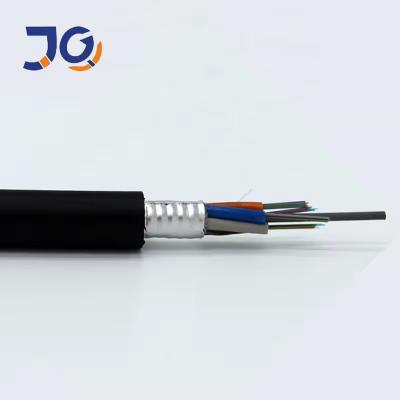 China 72 Core GYTA GYTS Internet Telecommunication Network With Stranded Wire Armored Optical Fiber Cable for sale
