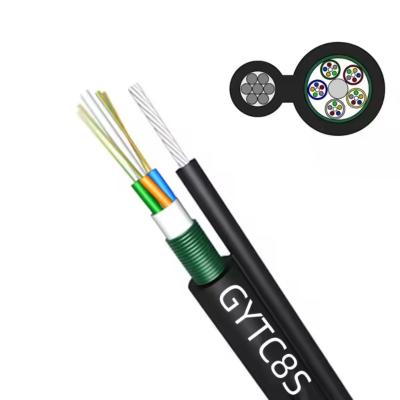 China JQ Factory Outdoor Self-Supporting Figure 8 Cable Type GYTC8S GYTC8A 60 Core 72 Core Fiber Optic Cable 1km Price for sale