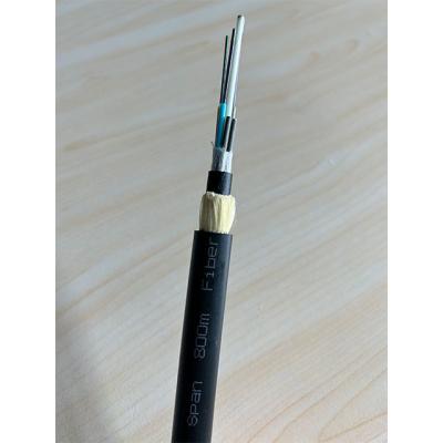 中国 プレミアム ADSS ダブルシェイフ 光ファイバーケーブル スパン 400m 24 48 72 96 144 288 コア 販売のため