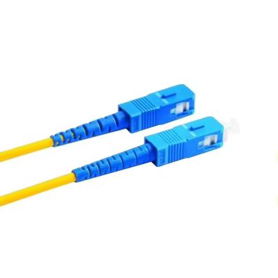 China SC/UPC-SC/APC Singlemode Multimode Fiber Optic Patch Fiber Pigtail 3m 5m 10m 3.0mm LSZH for sale