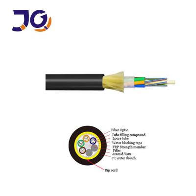 中国 ADSS 全電圧式自己支え光ファイバーケーブル 48コアスパン 120m 販売のため