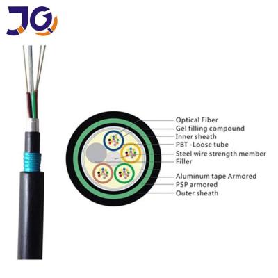 China Direct Buried GYTA53 G652D 36 Core Fiber Optic Cable for sale