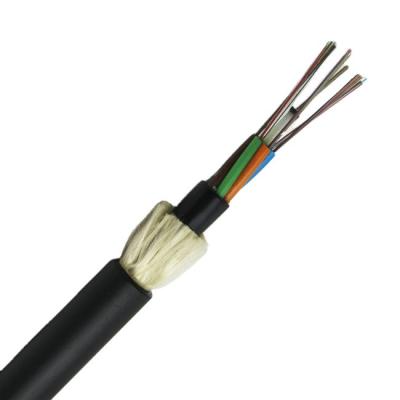 China 144 cavo a fibre ottiche del rivestimento ADSS del PE del centro 3km G652D for sale