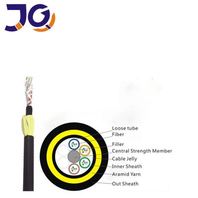 Китай Хорошее качество Фабричная цена 24Core 48Core SM G652D Single-Sheath All-Dielectric ADSS Aerial Fiber Optic Cable продается