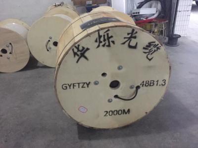 중국 250 um GYTA 4 핵심 단일모드 옵틱 케이블 비 무장합니다 판매용