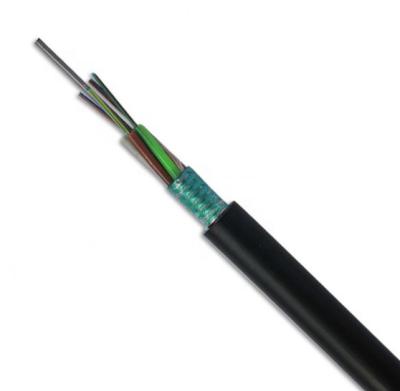 China Enige Wijze 96 van de aluminiumband Optische Kabel van de Kerngyta de Openluchtvezel Te koop