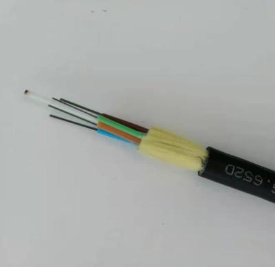 Cina guaina aerea autosufficiente del cavo a fibre ottiche FRP del centro di Armoring 24 della portata di 100m in vendita