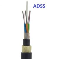 China high voltage  ADSS 100m Span Double Sheath Cable Single Jacket for sale
