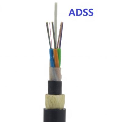ADSS Fiber Optic Cable 12 Core Single Mode Outdoor G652D G657A1