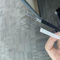 China Single Mode  8 Core FTTH Fiber Optic Drop Cable for sale
