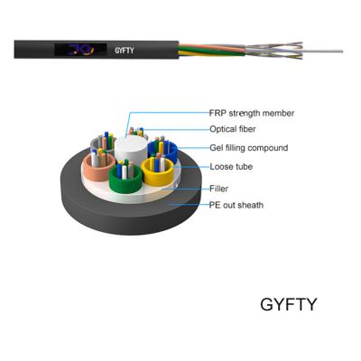 Cina Produttore sciolto incagliato non metallico del cavo a fibre ottiche della metropolitana dell'anti cavo del roditore di GYFTY in vendita