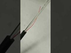 두 FRP 강도 단일모드 ASU 광섬유 케이블 GYFFY 6 핵심