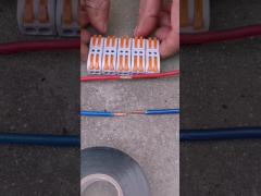 Conector de cableado LED rápido, bloque de terminales 1 entrada - 2 salidas, divisor de cable 2 entradas - 4 salidas, caja de terminales 3 entradas - 6 salidas para exteriores