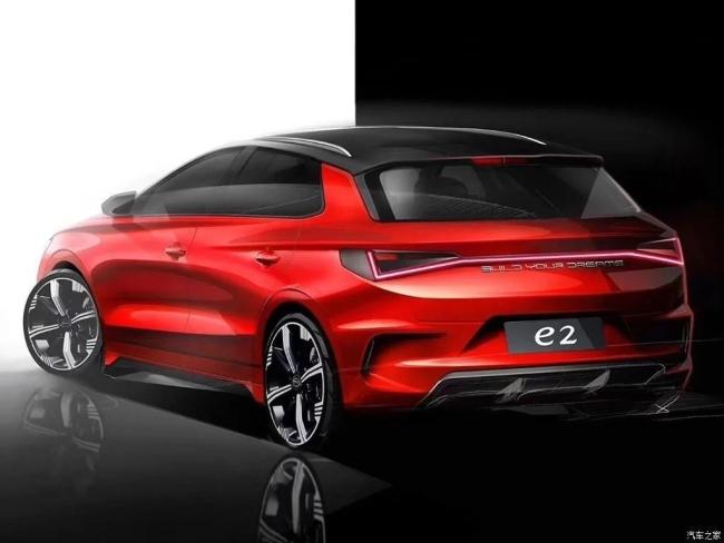 2023 EV Electric Vehicle Car Byd E2 for Byd 301km Long Range 0.5h Fast Charging Cheap Price Car