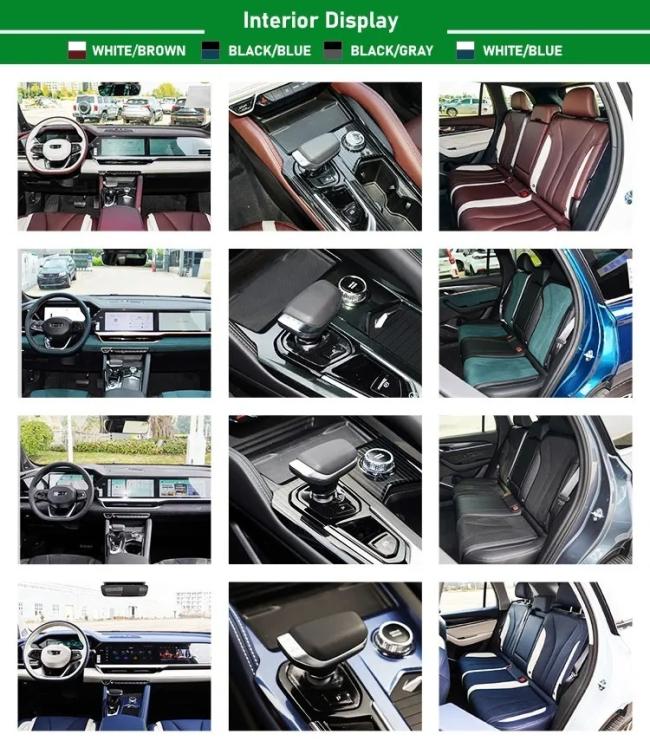 China Factory Kyrgyzstan Hot Sale Geely Monjaro 2024 5 Seats 2.0t Gasoline 2WD SUV Geely Xingyue L Auto New Gas Car