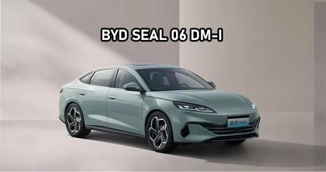 for Byd Seal 06 Dm-I 2024 Dm-I 120km Honor Type Plug-in Hybrid Electric Car New Energy Vehicle