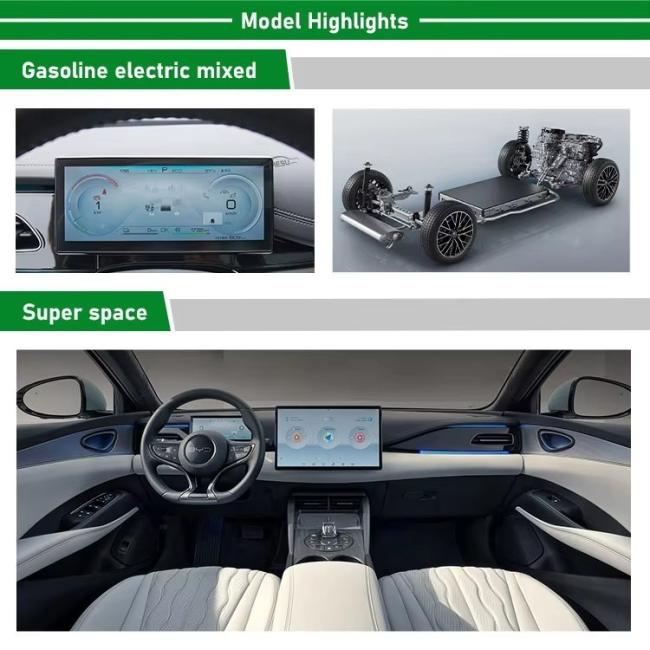 for Byd Seal 06 Dm-I 2024 Dm-I 120km Honor Type Plug-in Hybrid Electric Car New Energy Vehicle