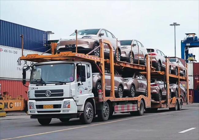 for Byd Qin L 2024 Dm-I 80km Transcendence Type Pure Electric Range EV Car MID-Size New Energy Auto
