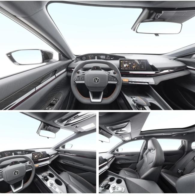 Hot Sell Changan Uni-V 2.0t Awd Full Complete Fuel Version New Changan Univ 5 Seats 2WD 4WD Cars Gasol