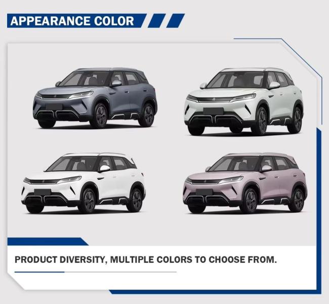 2024 Byd Yuan up EV Car New Arrival Byd Yuan 401km New Energy Byd Yuan up EV Reservable Long Life Blade Battery Left Steering