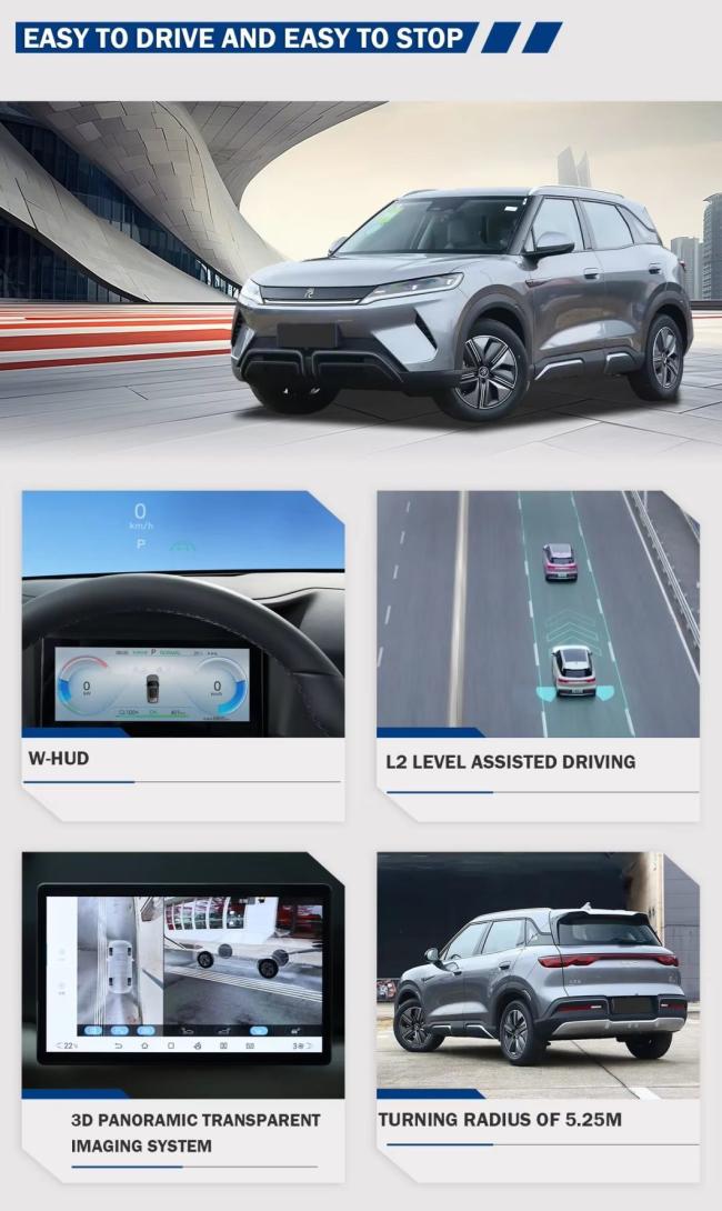 2024 Byd Yuan up 401km 5 Seats Pure Electric New Energy Vehicle