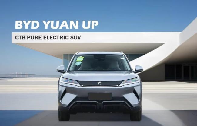 Hot Sells Vehicles Byd Yuan up New Car Lunched 2024 401km Basic Type Compact SUV 5 Door 5 Seats New Energy Vehicles