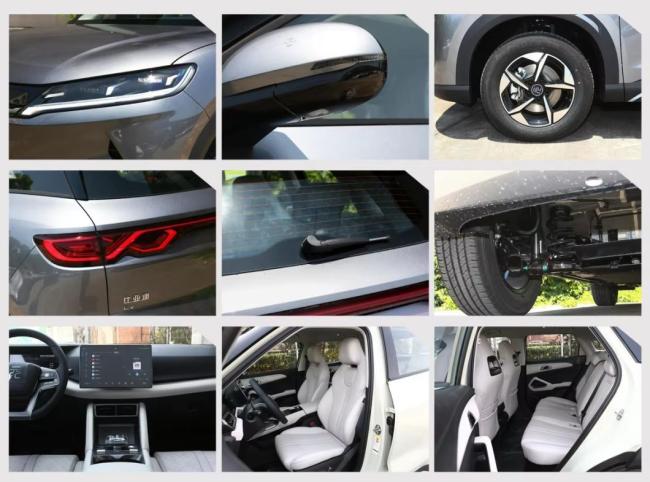 White Byd Yuan up 2024 New Car EV Small SUV Transcendent 401km Range Yuan up